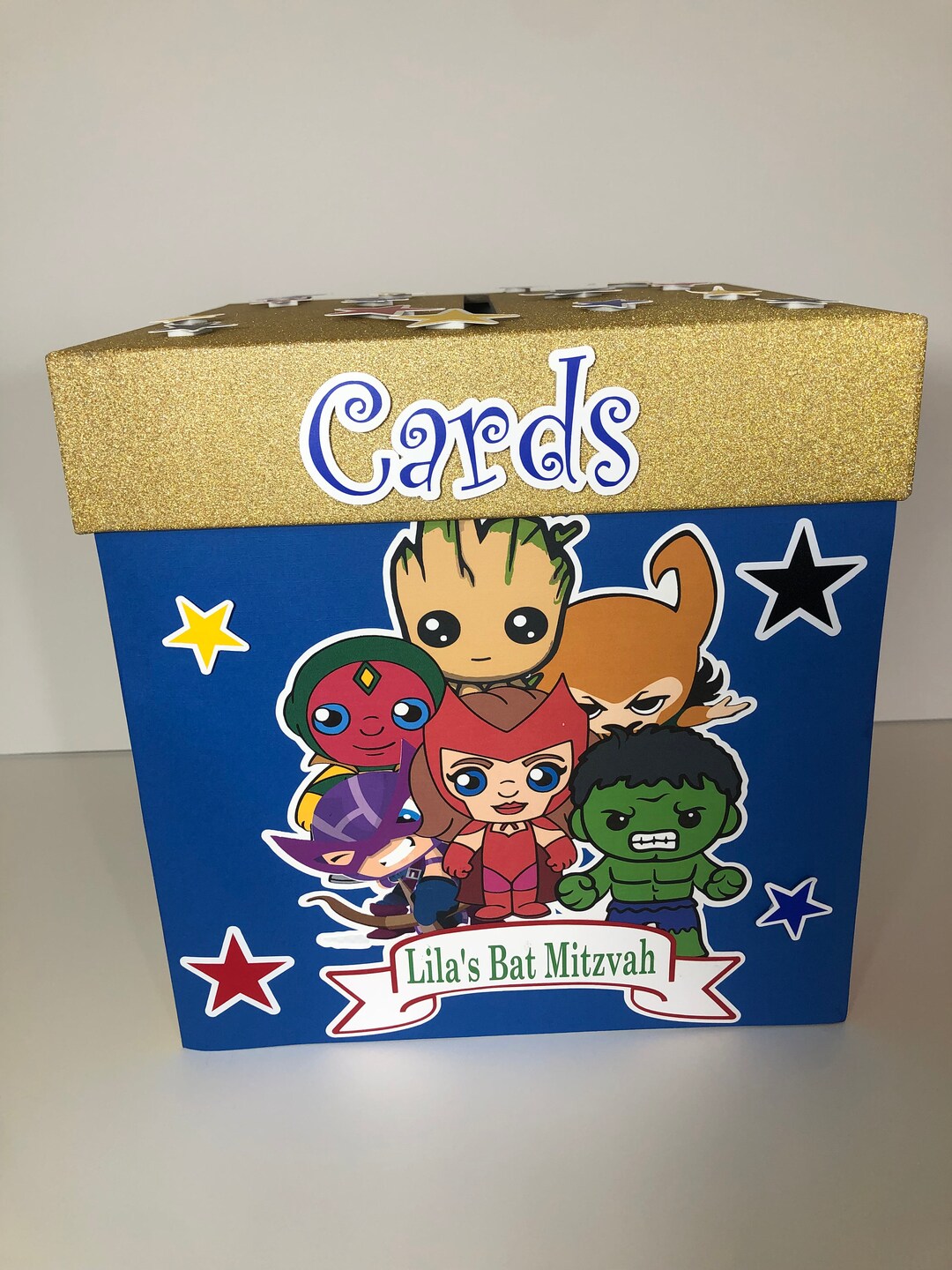 Marvel Card Box - Etsy