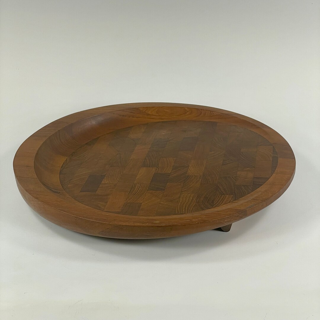 Mid-century Modern Teak Slanted Tray Designed by Jens H. Quistgaard for ...