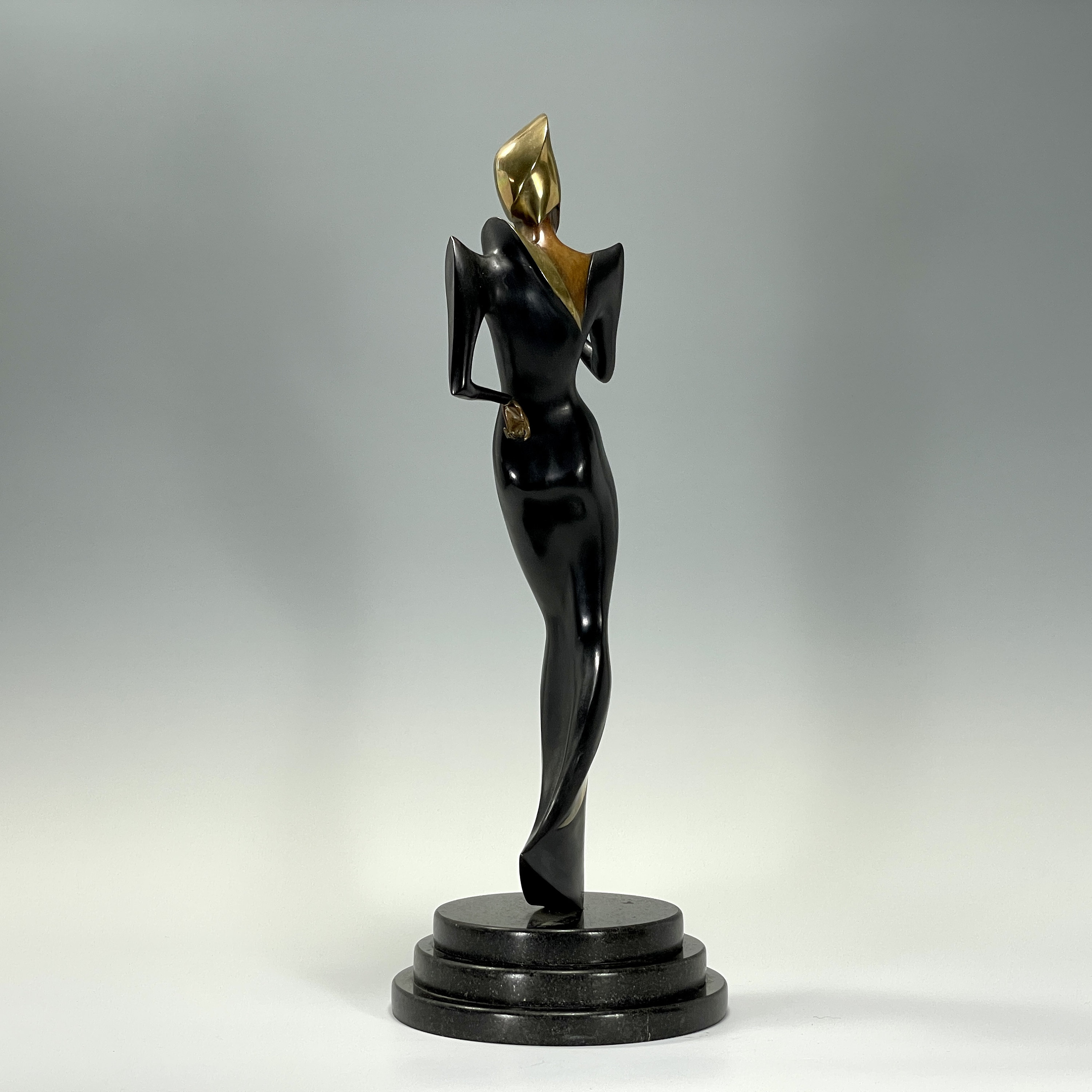 Ann Froman Bronze woman of the World Art Deco Sculpture - Etsy