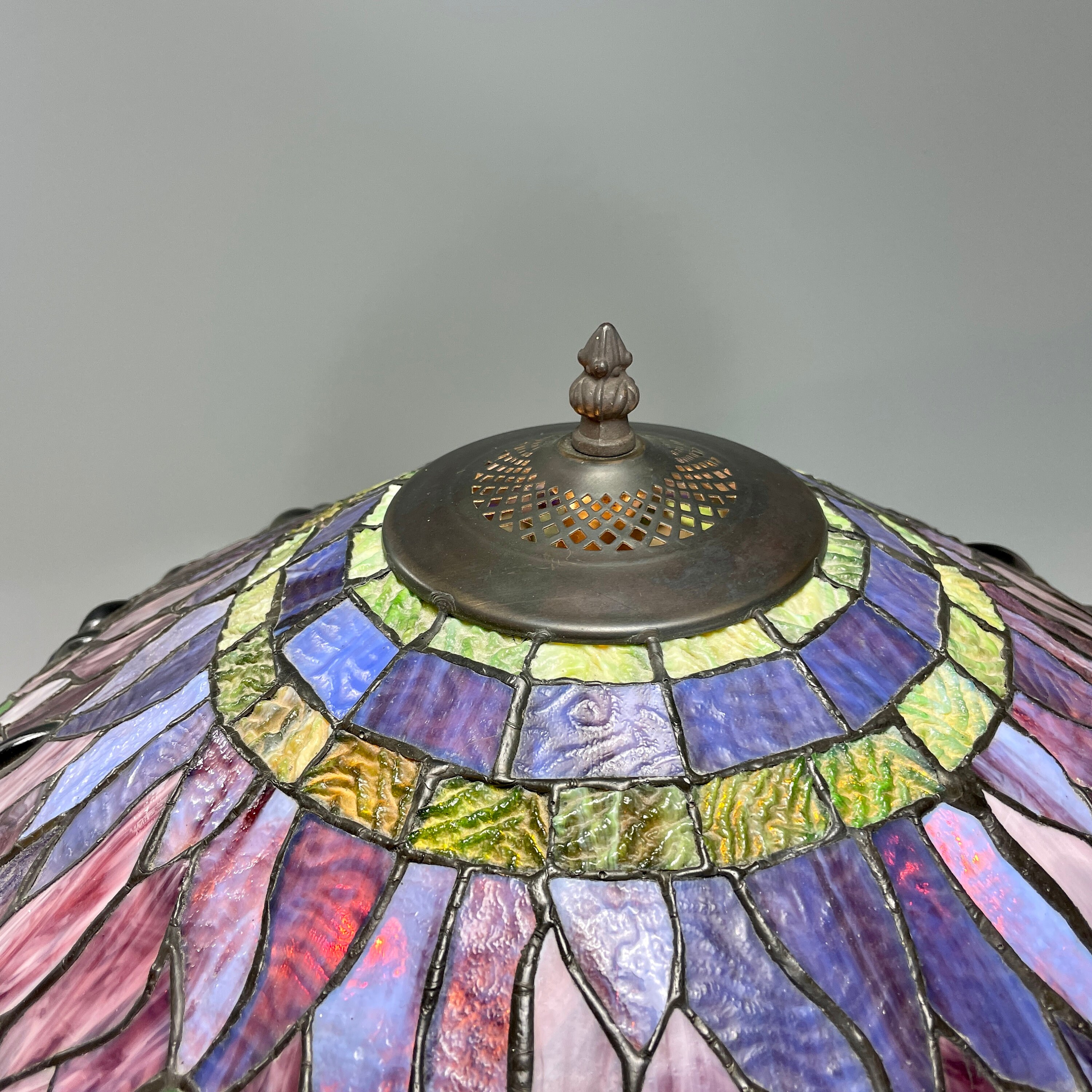 Vintage Dragon Fly Lamp, Heavy Bronze Base - Etsy