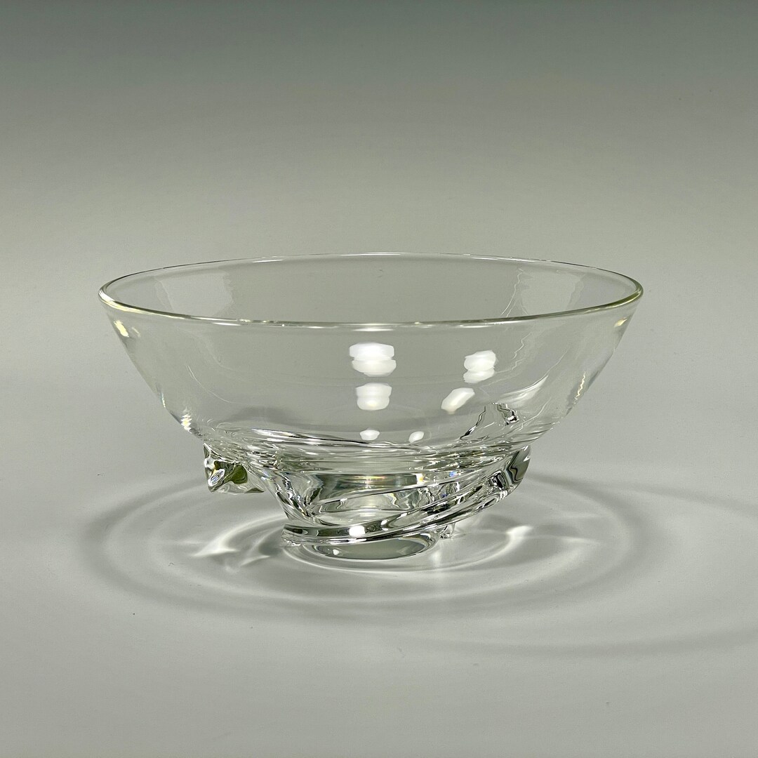 Steuben "spiral" Crystal Bowl — Pattern 8060 - Etsy