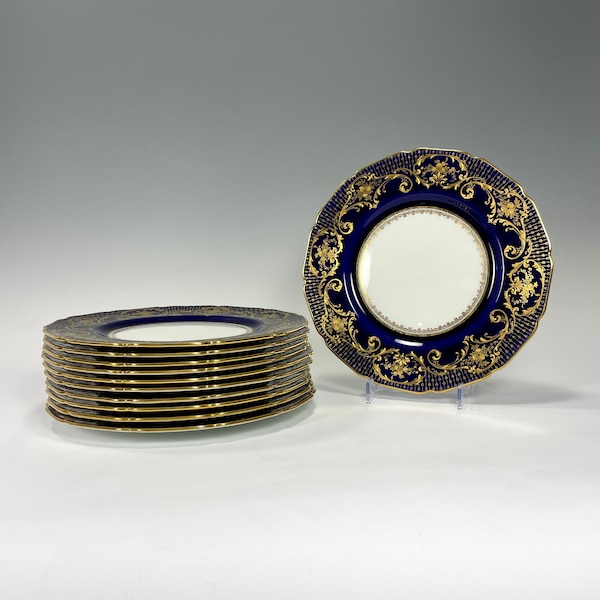 Cobalt Blue Plate - Etsy