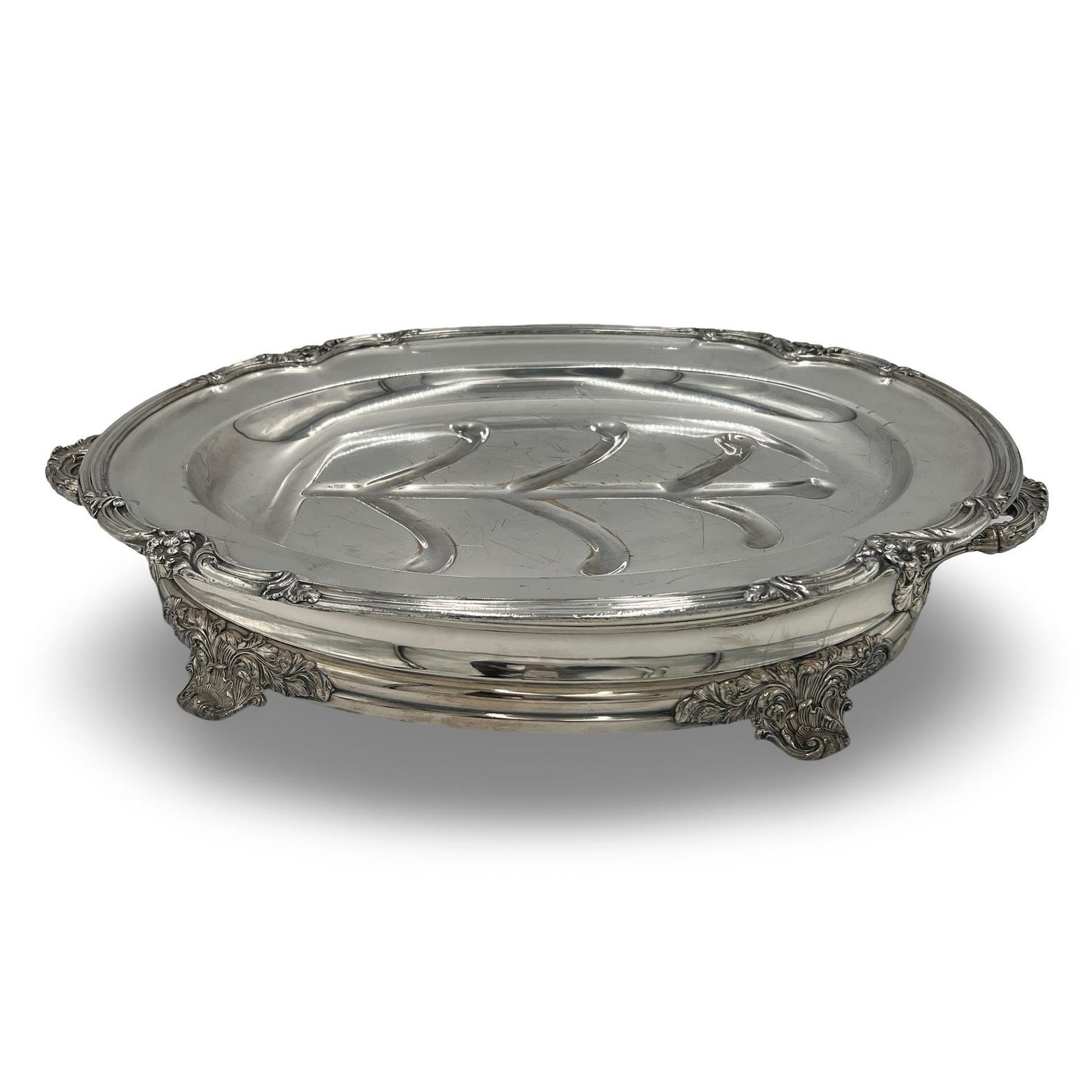 Old Sheffield Plate 3 Piece Meat Dome With Warming Tray - Etsy