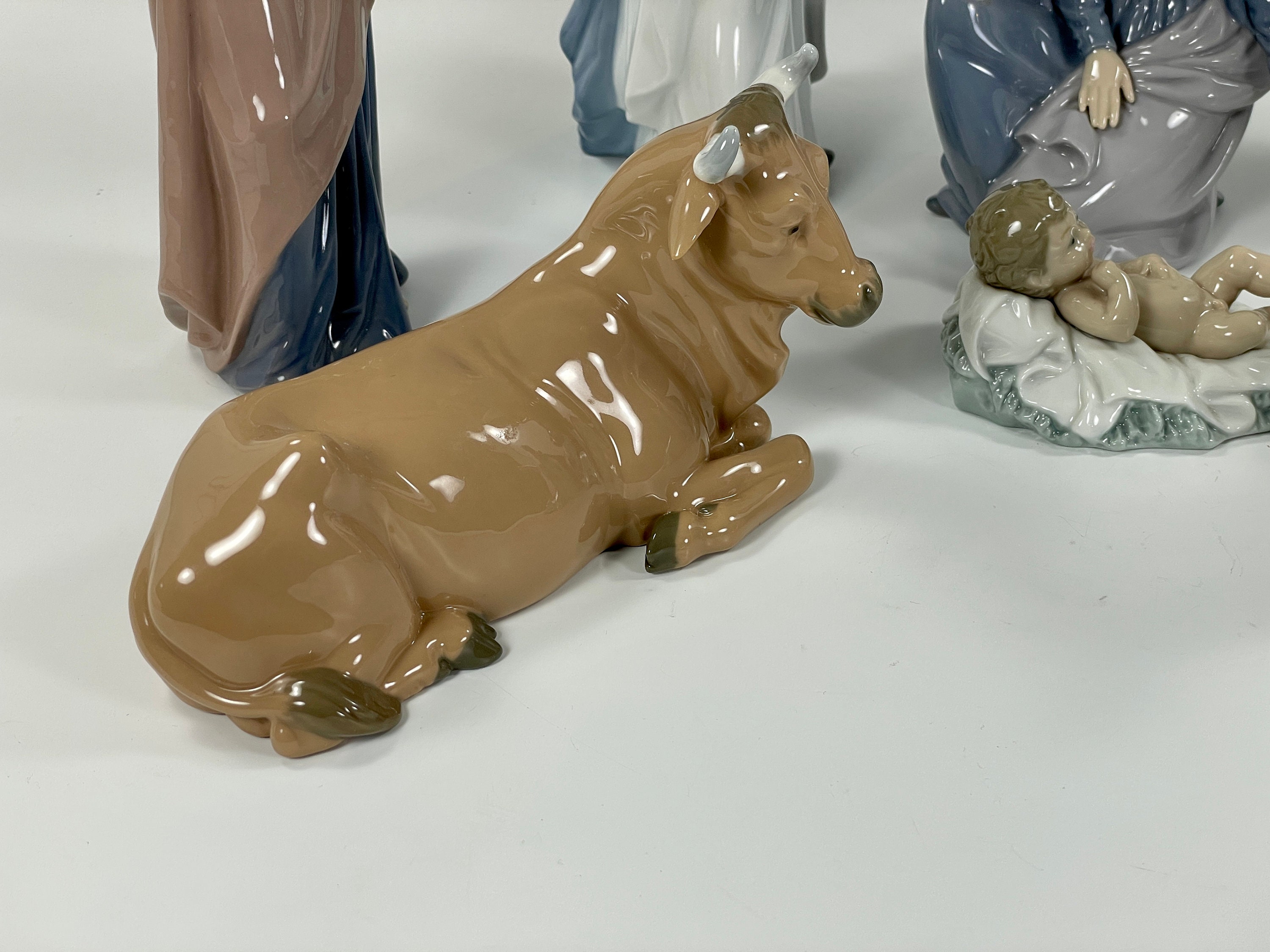 Lladro Nao 8 Piece Nativity Set - Etsy