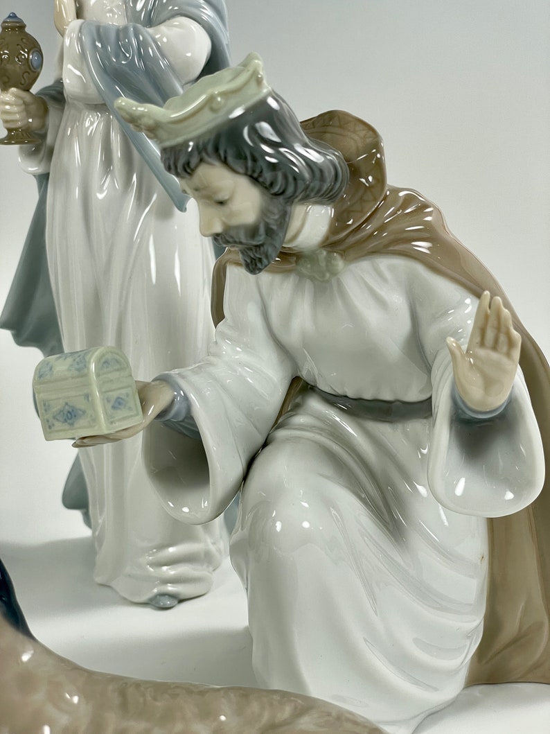 Lladro Nao 8 Piece Nativity Set - Etsy