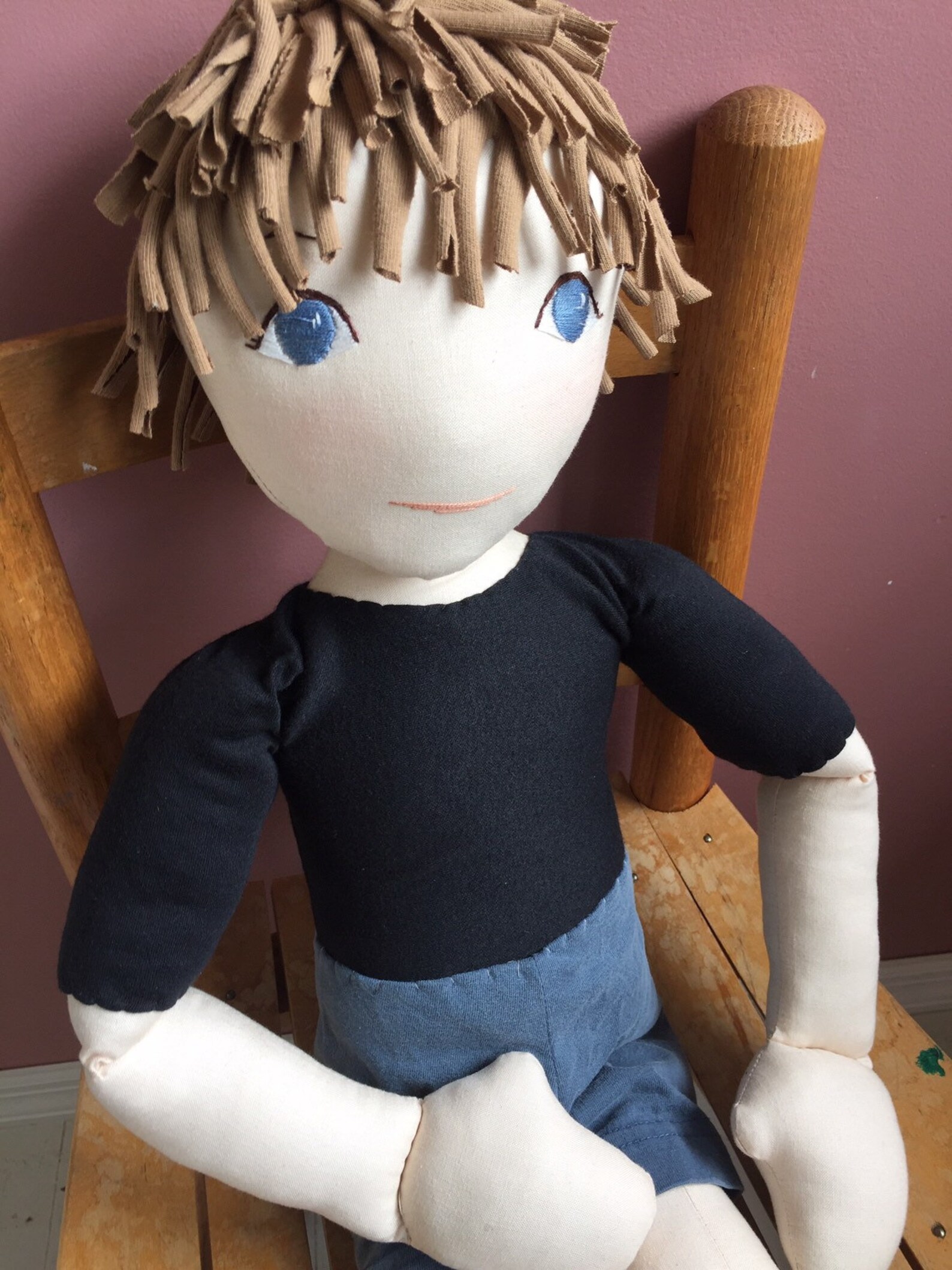25 Inch Cotton Therapy Doll, Jointed Doll, Ndt Therapy Doll, Physical ...