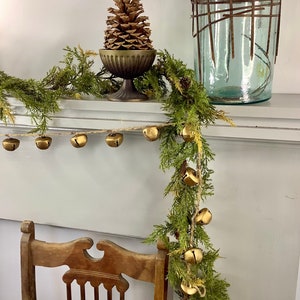 Christmas Juniper Garland, Christmas Garland, Cedar Garland, Christmas ...