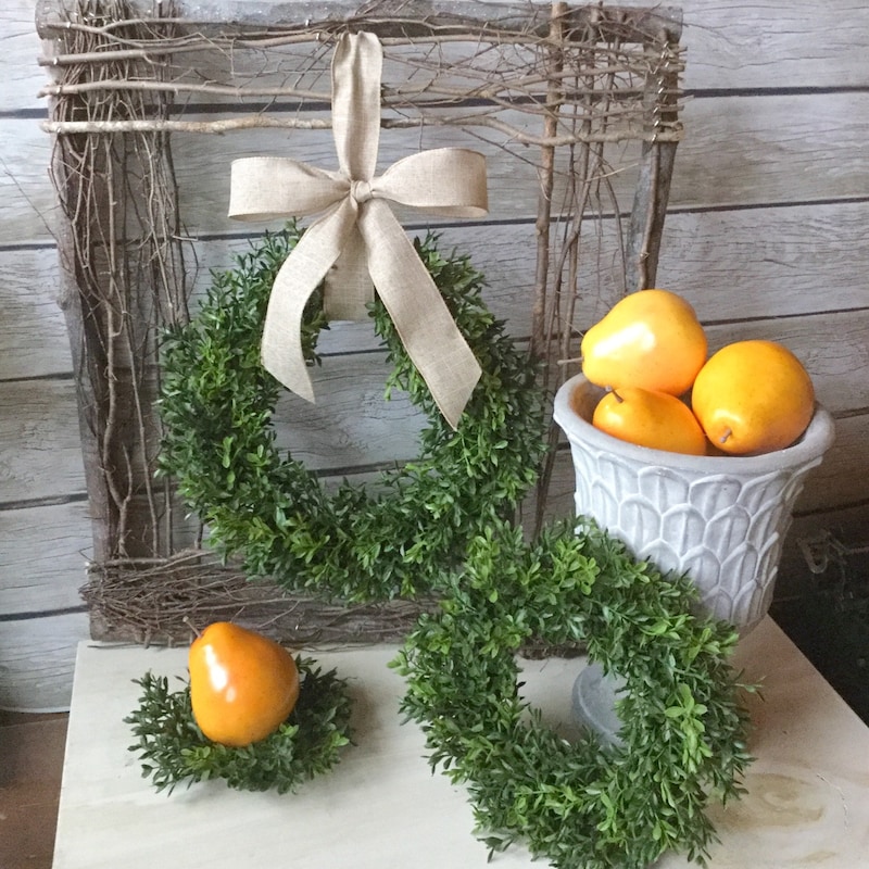 Boxwood Sashes for Winter - Etsy