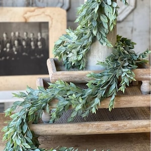Spring Garland, Summer Garland, Garland for Mantle, Kitchen Cabinet ...