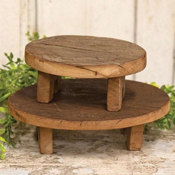 Round Wooden Riser - Etsy