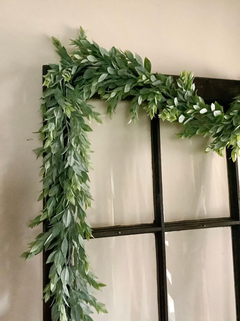 Greenery Garland Spring Garland Summer Garland Fireplace - Etsy