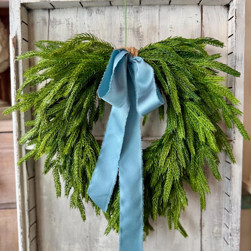 Norfolk Pine Wreath - Etsy