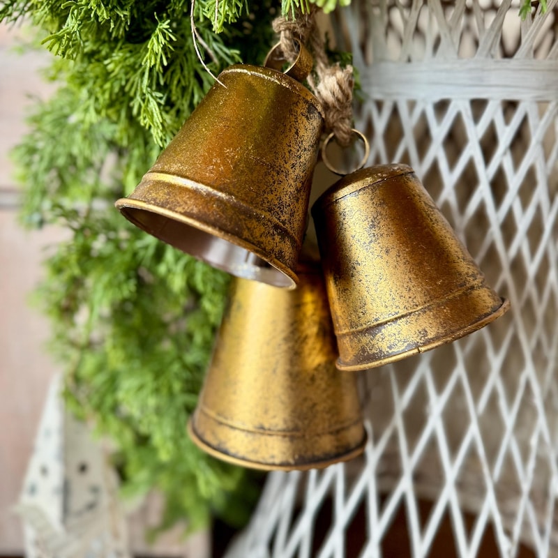 Large Outdoor Christmas Bells - Etsy