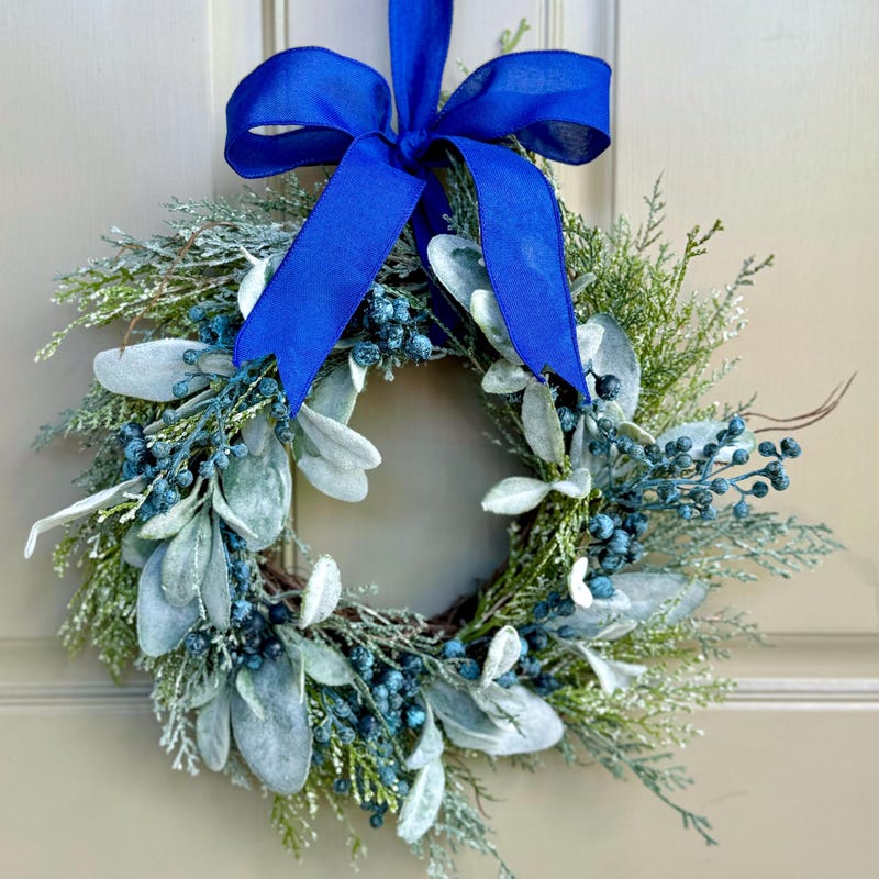Blueberry Wreath - Etsy