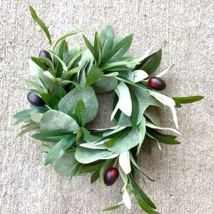 Olive Wreath, Olive Leaf Wreath, Olive Branch Wreath, Olive Home Decor ...