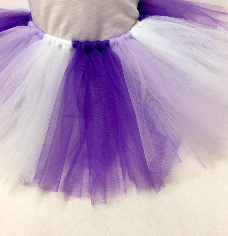 Purple and White Tutu Available in Other Colors Ombre Tutu - Etsy