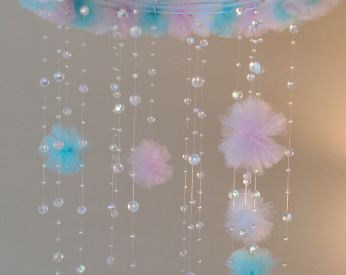 Crystal Baby Mobile Prinzessin Baby Mobile Prinzessin Deko - Etsy.de