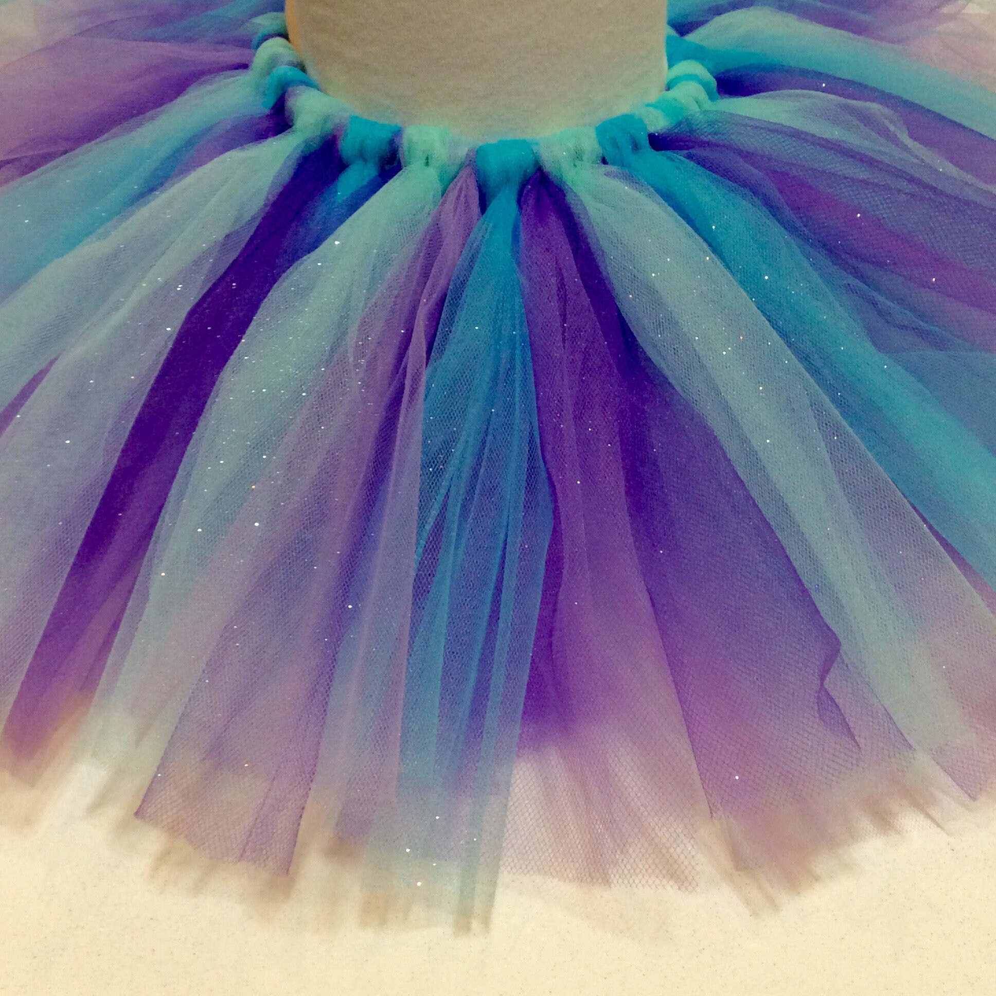 Mermaid Tutu, Rainbow Glitter Tutu, Rainbow Tutu, Colorful Tutu ...