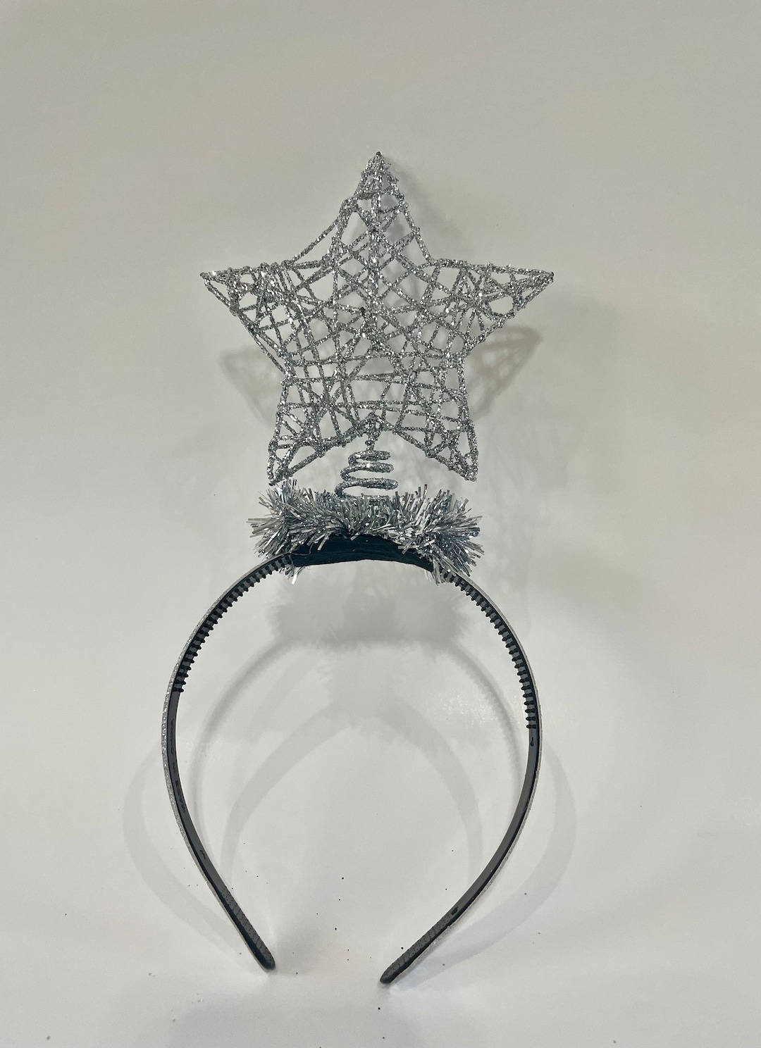 Silver Christmas Star Headband, Christmas Tree Topper Headband ...