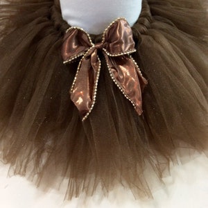 Brown Tutu, Glitter Tutu, Gold Brown Tutu, Newborn Tutu, Baby Tutu ...