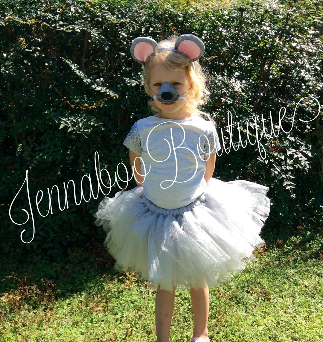 Mouse Tutu Costume, Mouse Tutu, Mouse Halloween Costume, Mouse Birthday ...