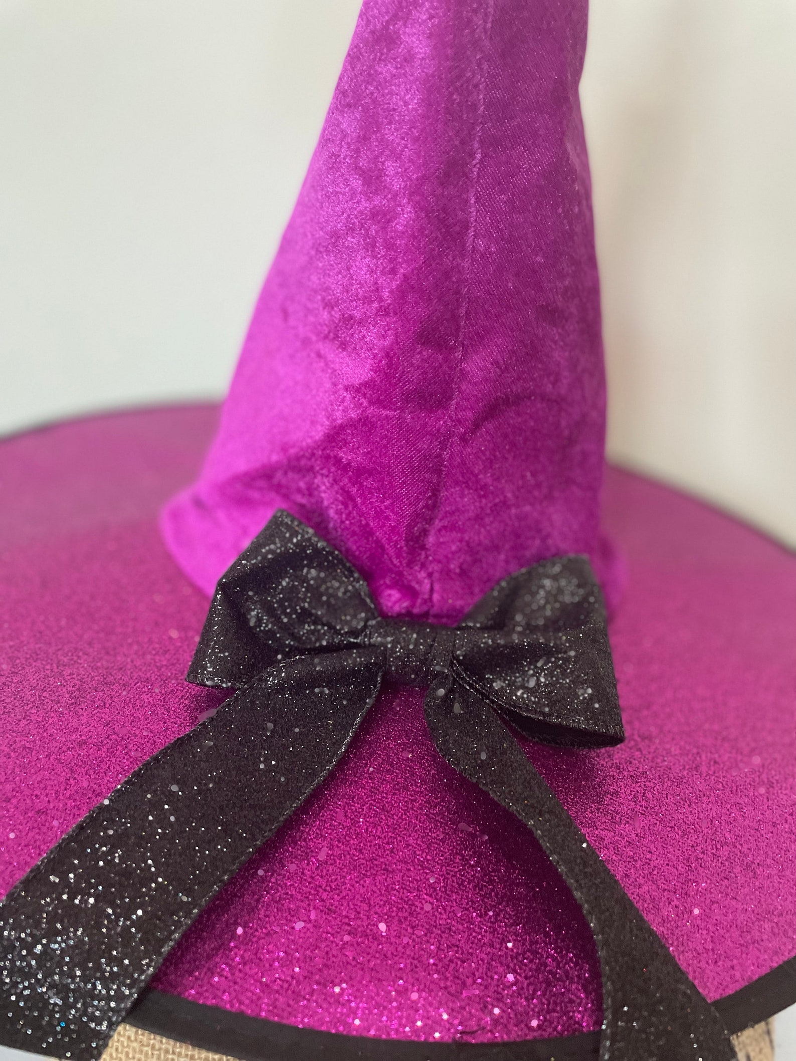 Glitter Witch Hat, Pink Witch Hat, Witch Hat, Witch Costume, Colorful ...