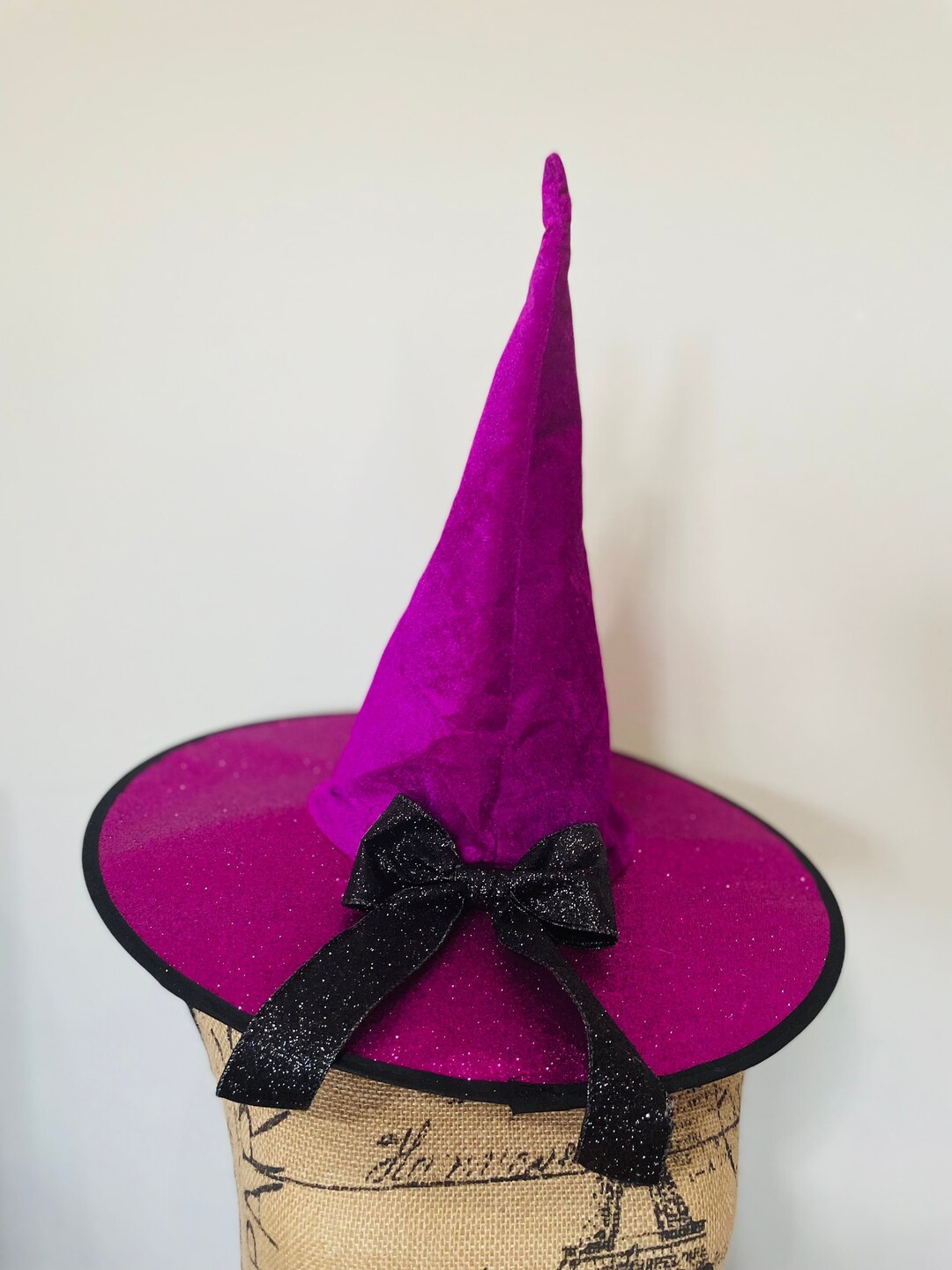 Glitter Witch Hat, Pink Witch Hat, Witch Hat, Witch Costume, Colorful ...