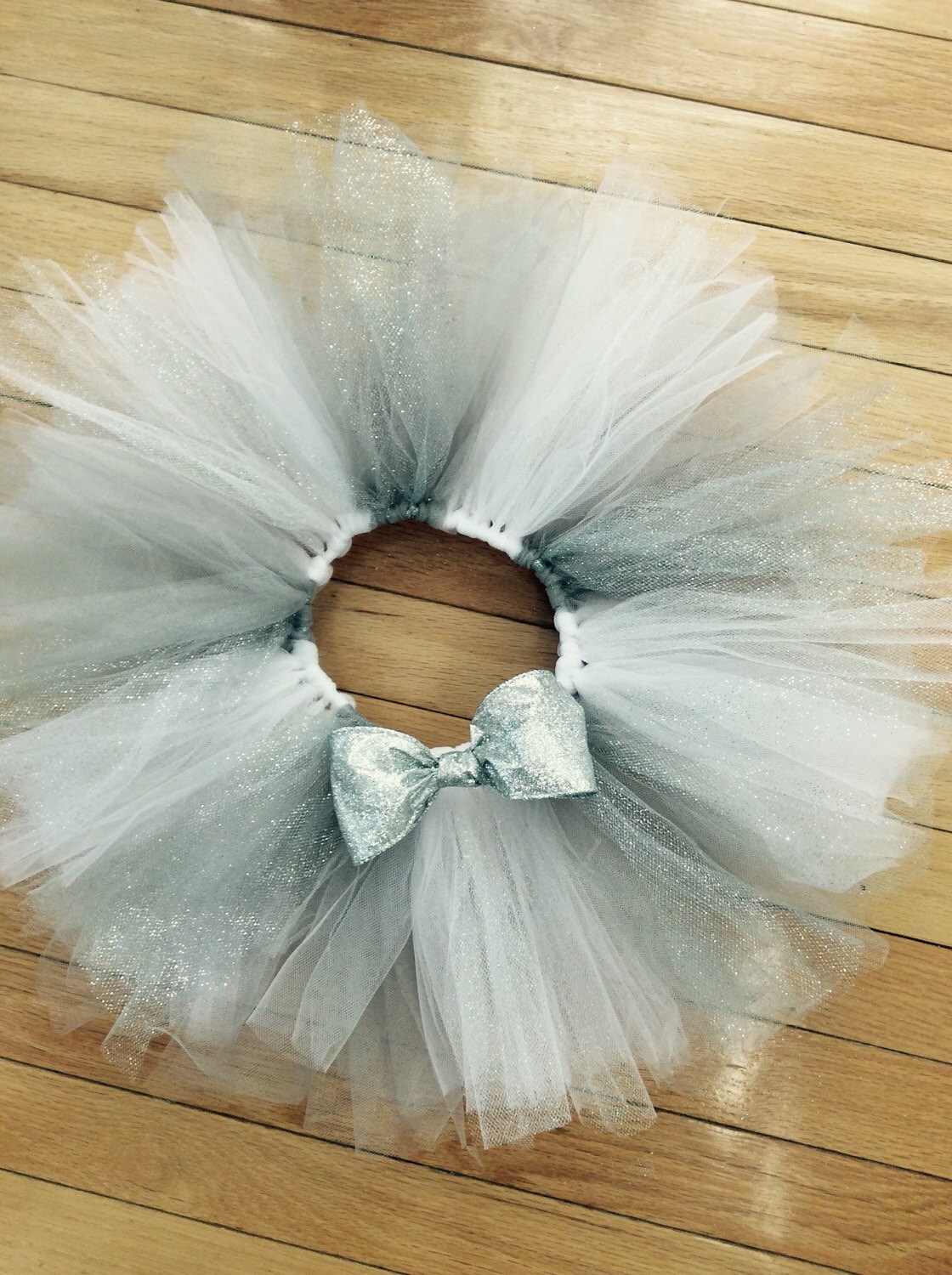 Silver and White Glitter Tutu Glitter Tutu Silver Glitter - Etsy
