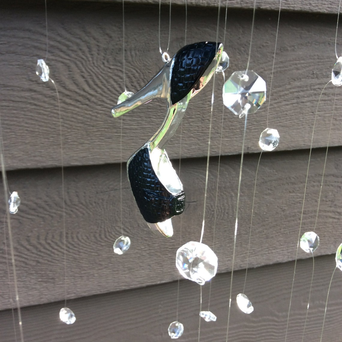 Ballerina Baby Mobile, Black Tutu Crystal Mobile, Black Baby Mobile ...