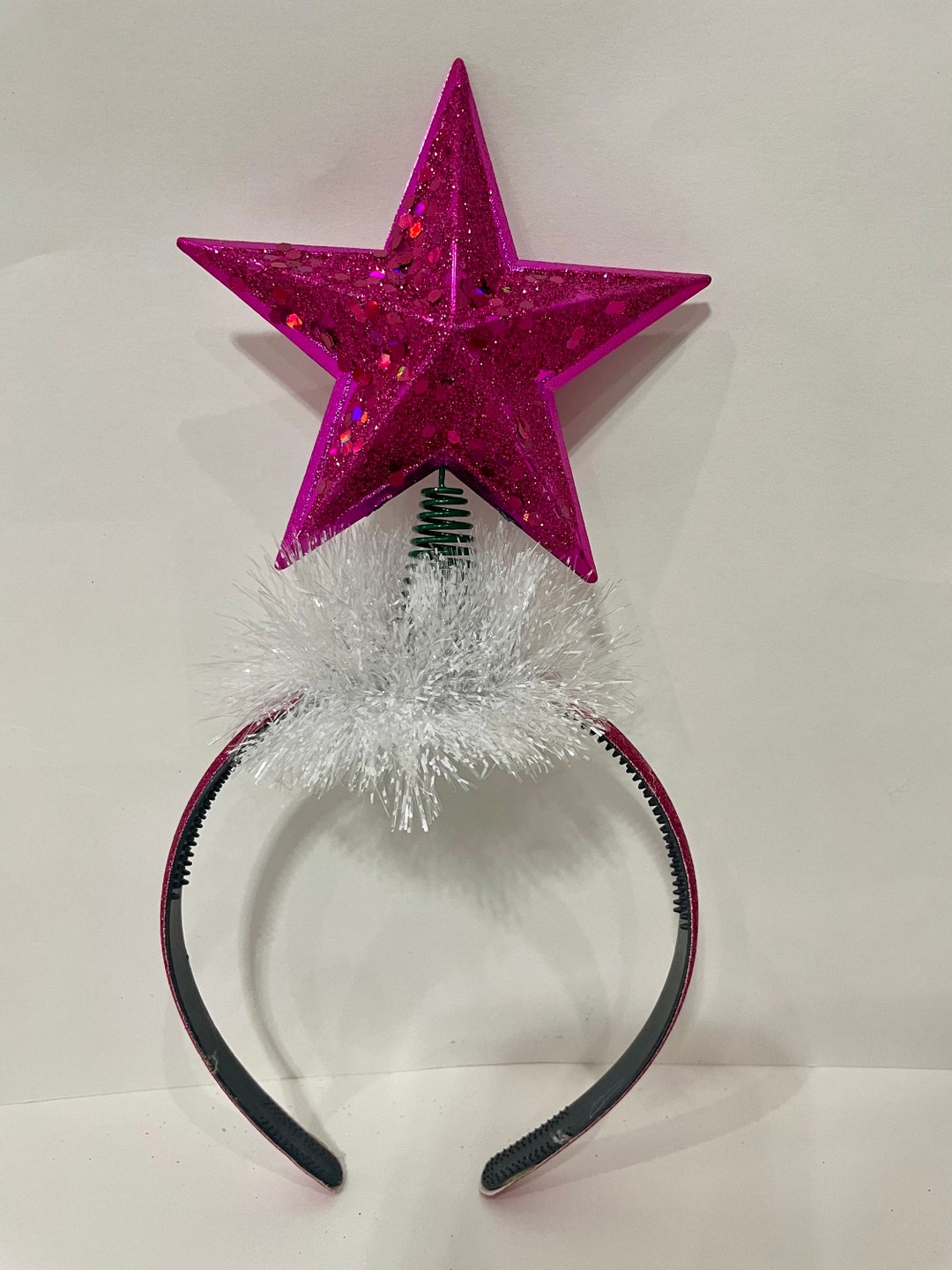 Christmas Star Headband, Christmas Tree Topper Headband, Christmas Star ...