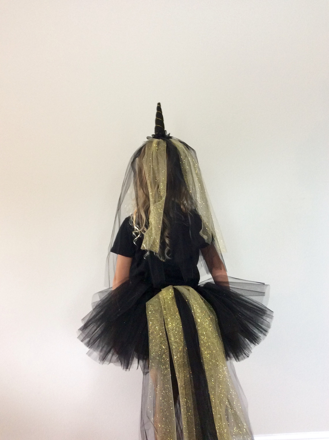 Black Unicorn Costume Unicorn Halloween Costume Unicorn Etsy