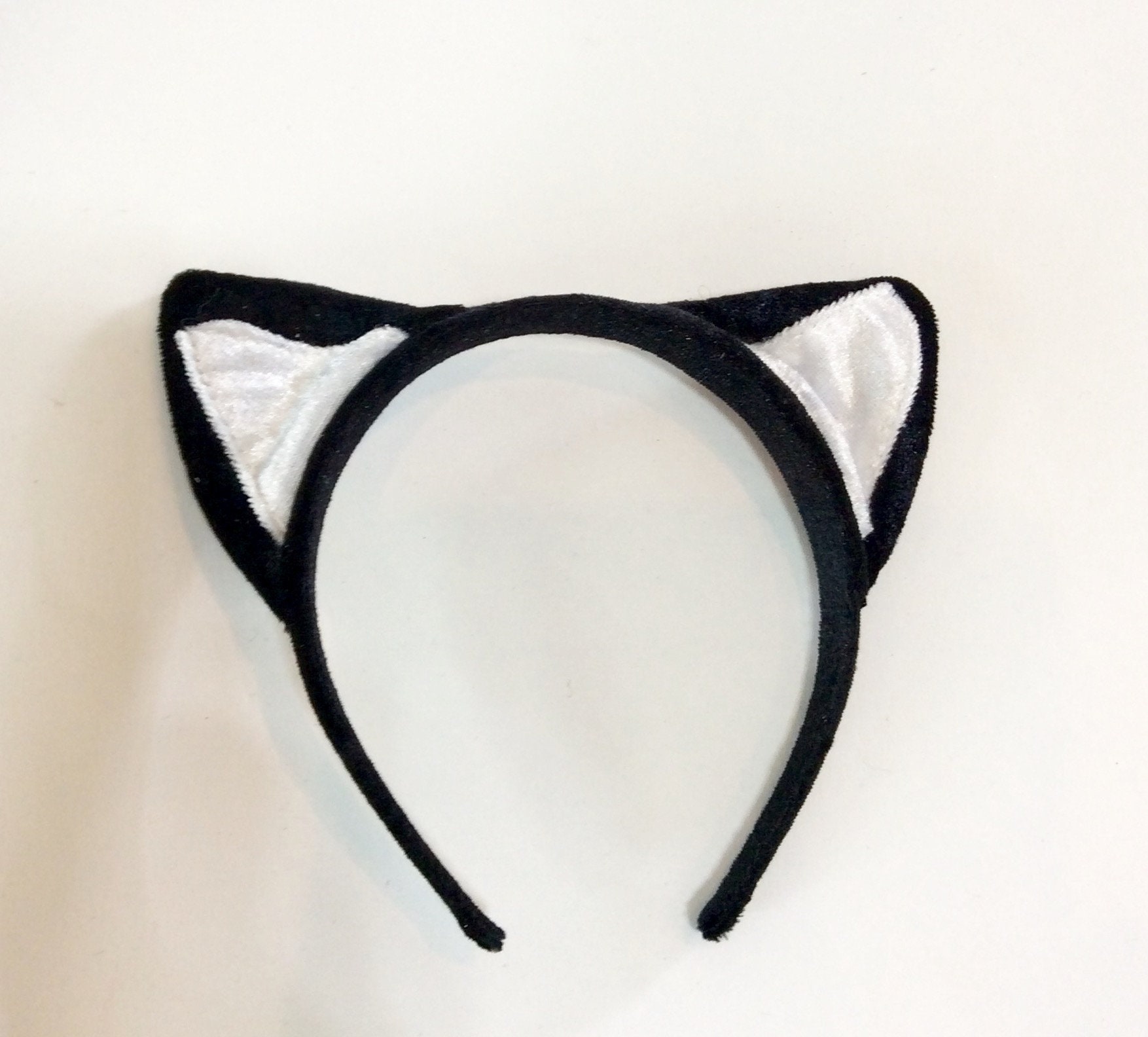 Cat costume black and white cat costume black cat costume | Etsy