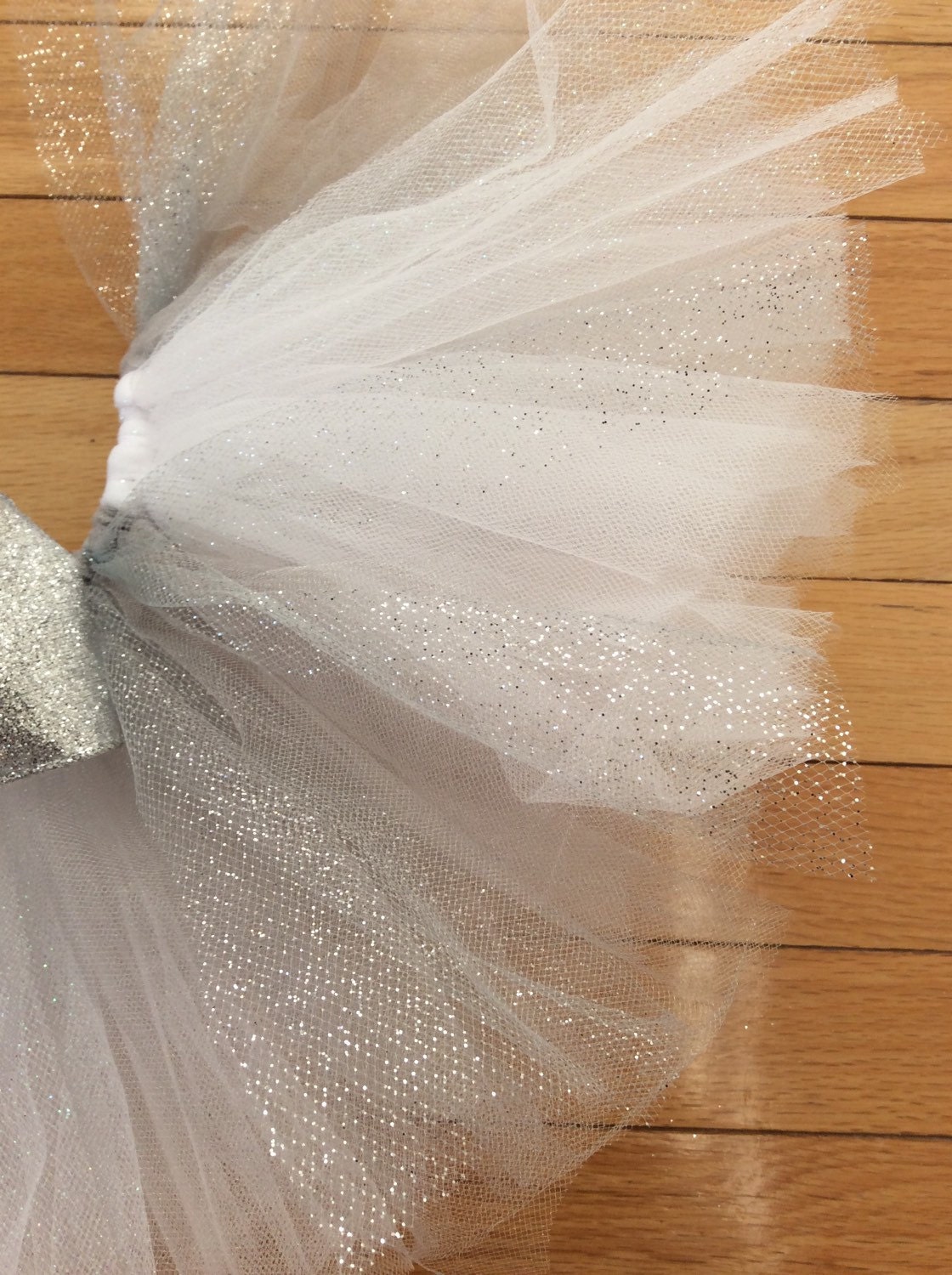 Silver and White Glitter Tutu Glitter Tutu Silver Glitter - Etsy