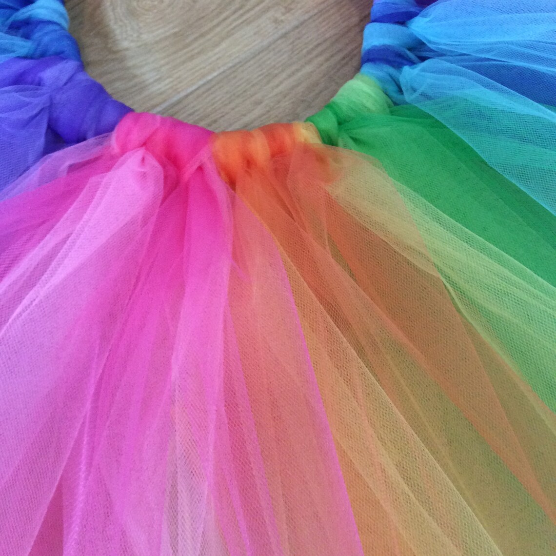 Rainbow Glitter Tutu Rainbow Tutu Colorful Tutu Birthday | Etsy