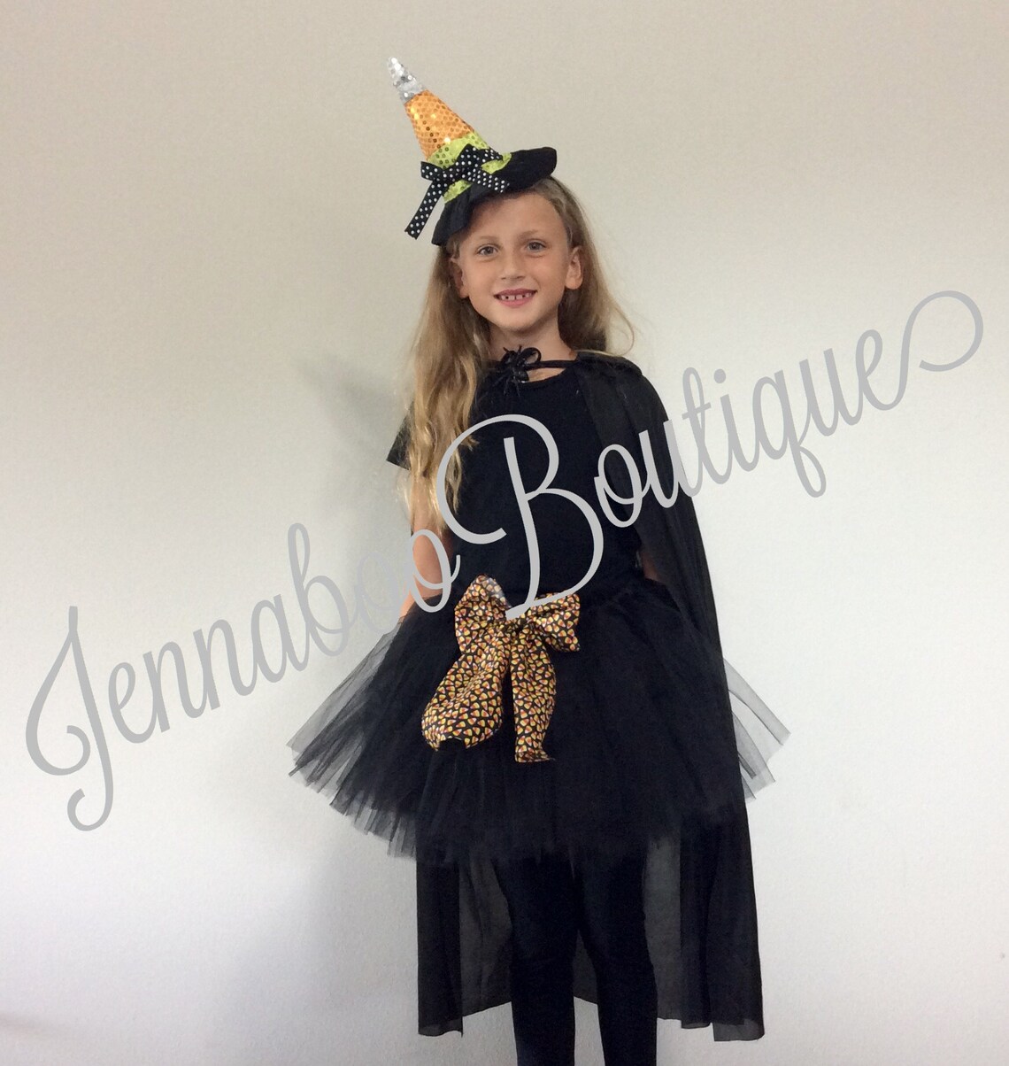 Candy Corn Witch Costume, Witch Costume, Candy Corn Witch, Kid Witch ...