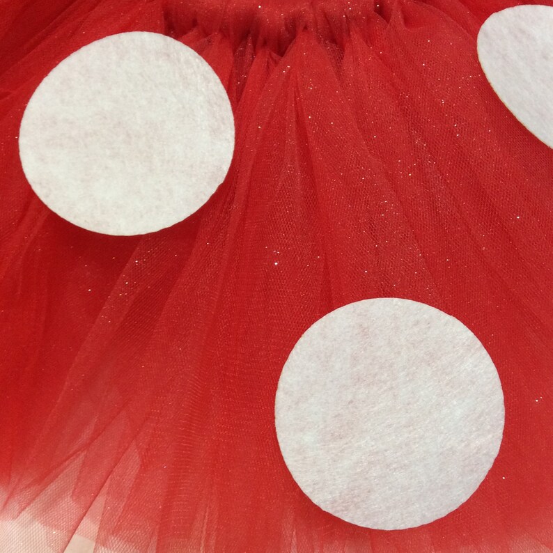 Red and White Polka Dot Tutu Polka Dot Tutu Birthday Tutu | Etsy