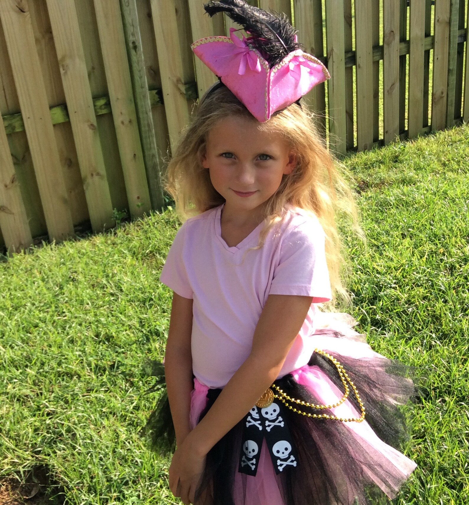 Pink Pirate Costume Pirate Tutu Pirate Hat Mini Pirate Hat - Etsy