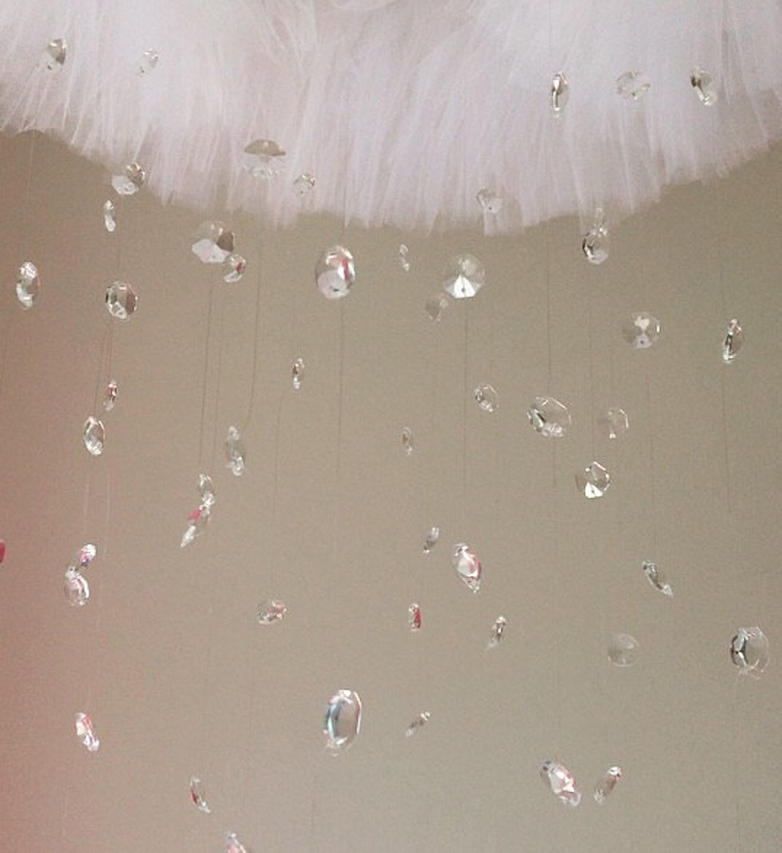 Crystal Baby Mobile AVAILABLE in OTHER Colorsprincess Baby - Etsy