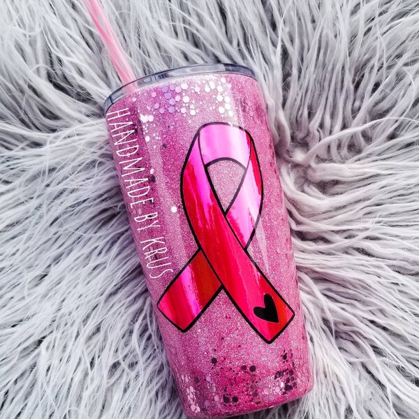 Breast Cancer Cup - Etsy