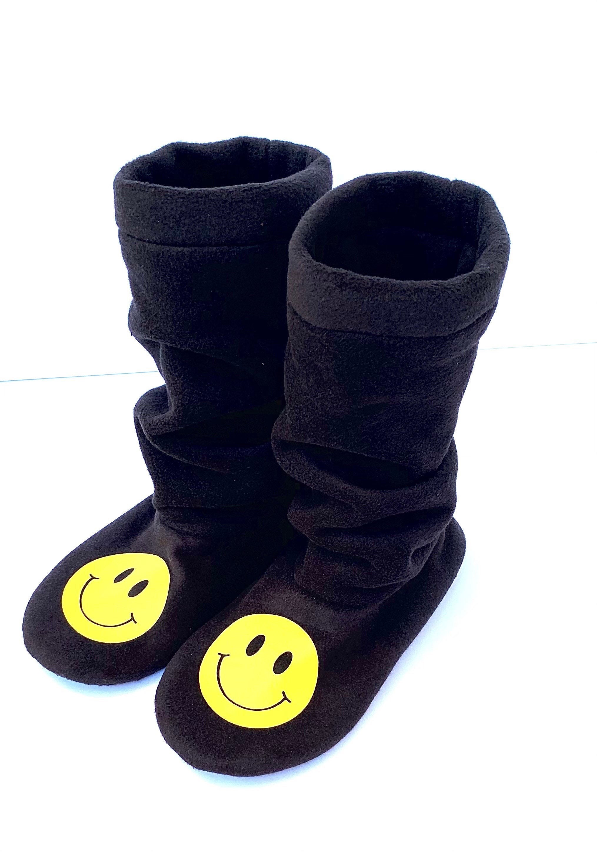 Womens Slippers Moccasin Socks Sock Boots Knee High | Etsy