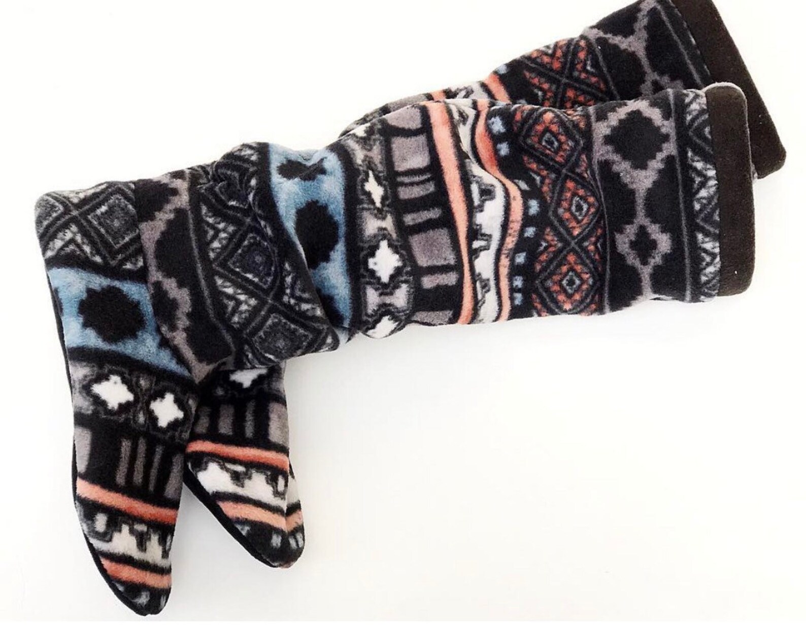 Womens Slippers Moccasin Socks Sock Boots Knee High | Etsy