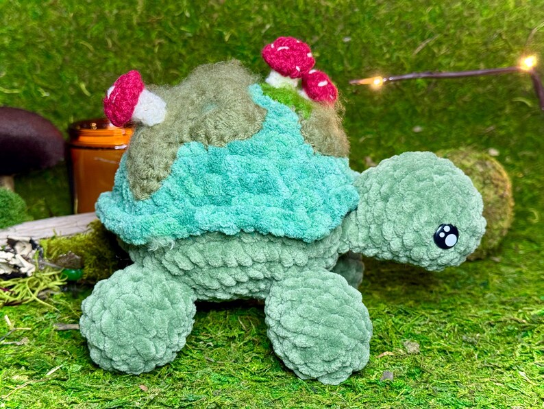 The Mossy Turtle – Crochet Pattern (digital Download) - Etsy