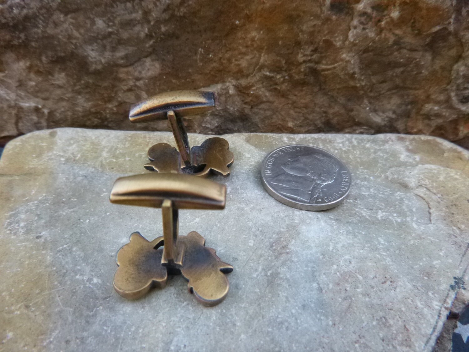 Car Lover? Roadster Vintage Car Cuff Links | Antiqued Brass 1960s Old ...