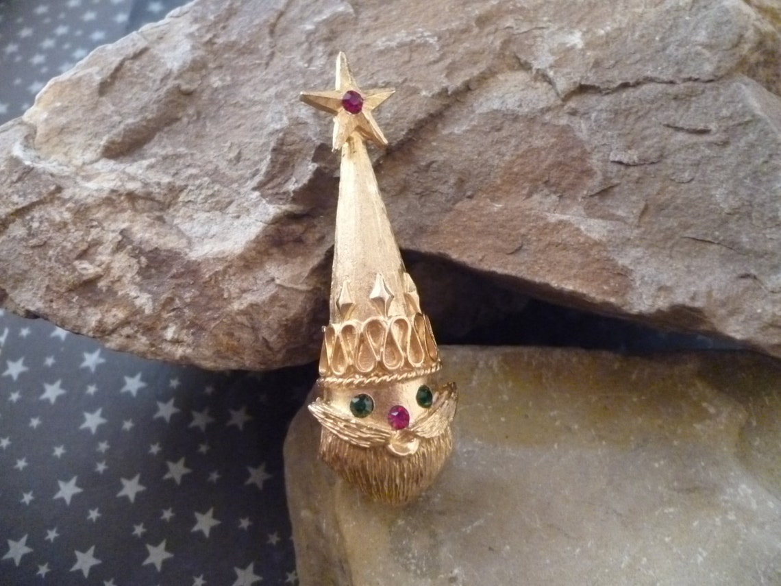 Collectible Mylu Santa Tree Christmas Vintage Pin Book Piece - Etsy