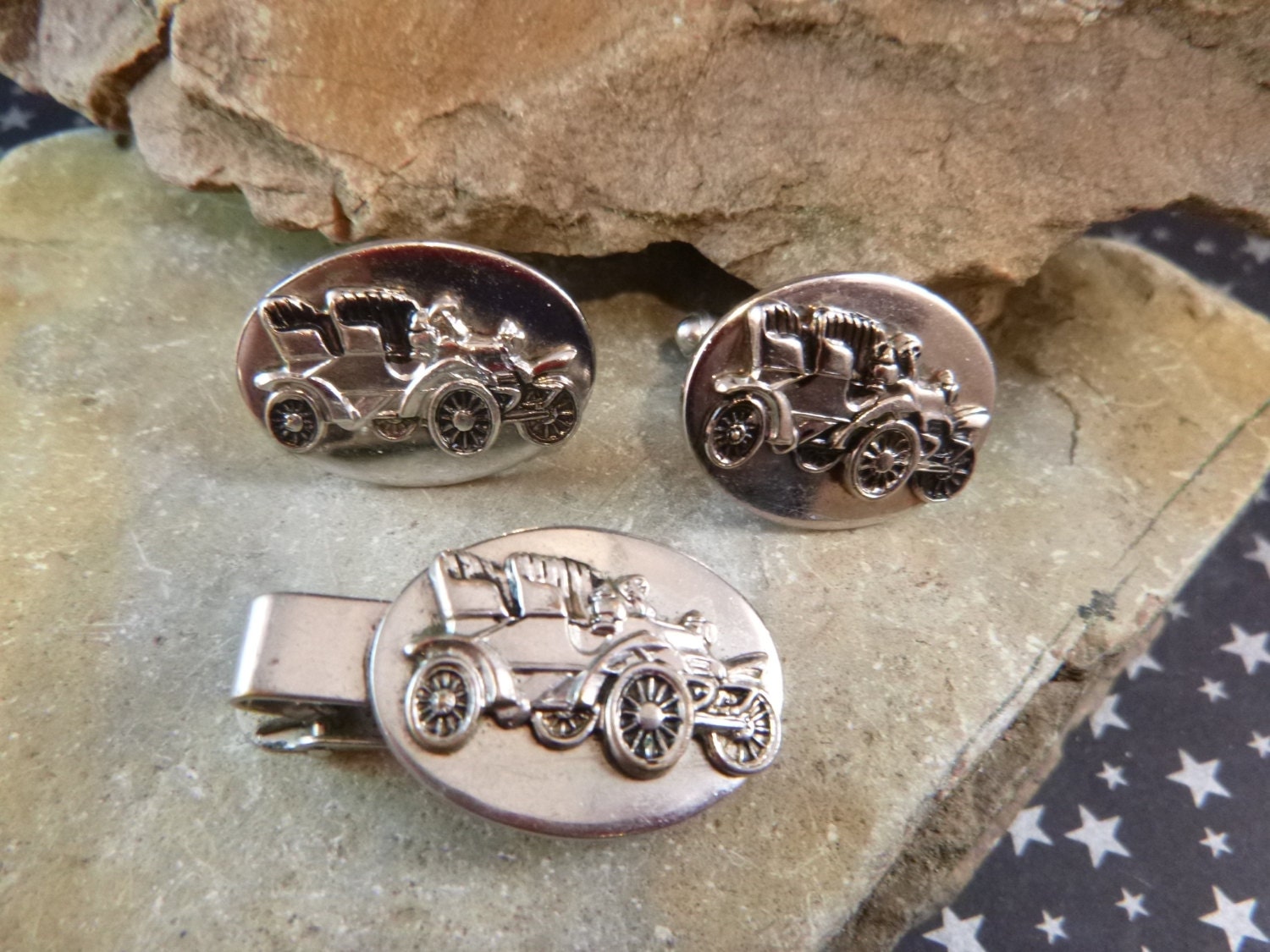 Car Lover Cadillac ‘03 Model A Horseless Carriage Vintage Cuff Links ...