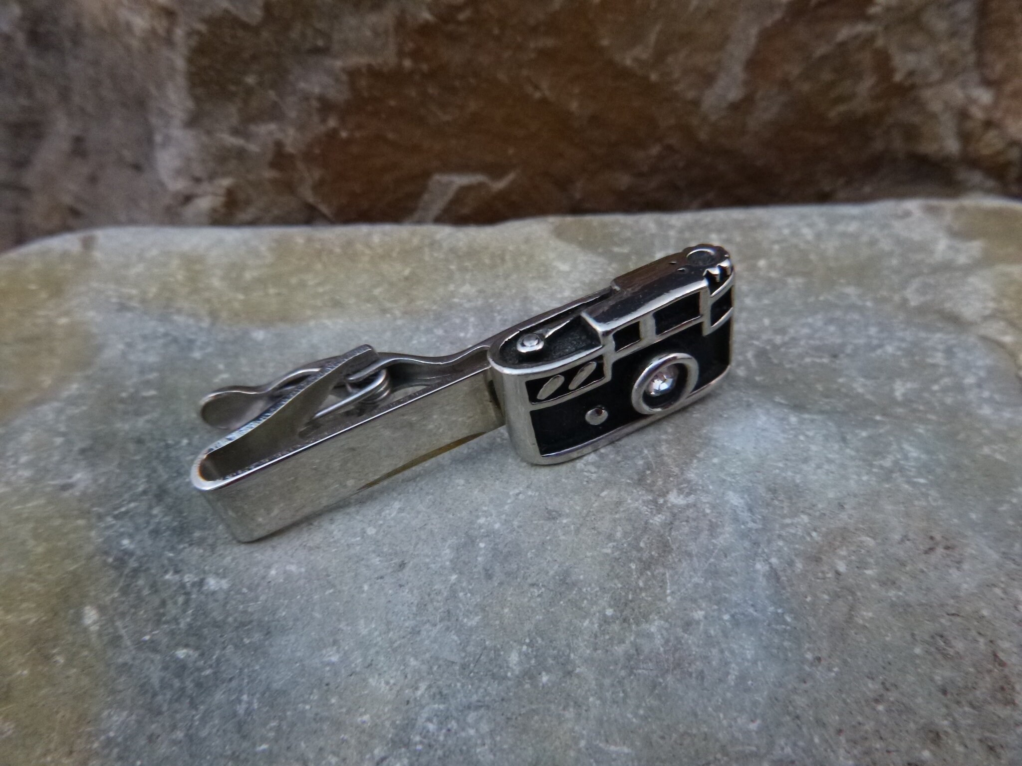 Swank Camera Vintage Tie Clip | When Your Phone Wasn’t Your Camera Tie ...
