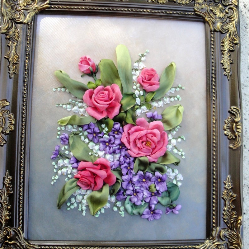 Silk Ribbon Embroidery - Etsy