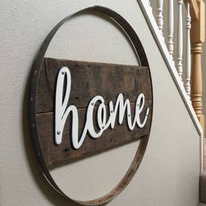 Home Sign, Home Wood Sign, Wood Signs, Home Warming Gifts, Home Signs ...