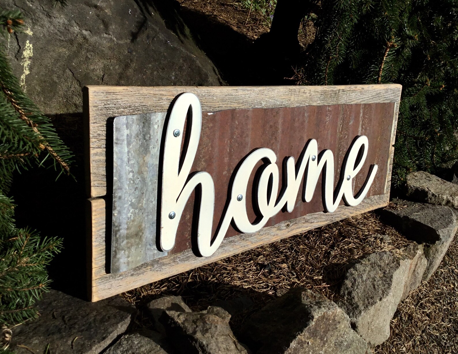 Home Sign Wood Signs Wooden Signs Home Gifts Rustic Home | Etsy