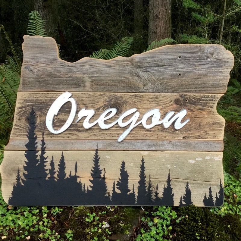 Oregon Sign - Etsy
